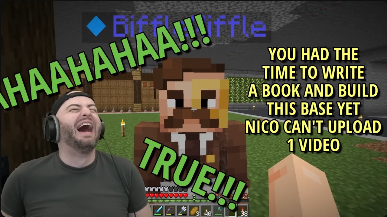 Biffle destroys Nico with his roast - YouTube