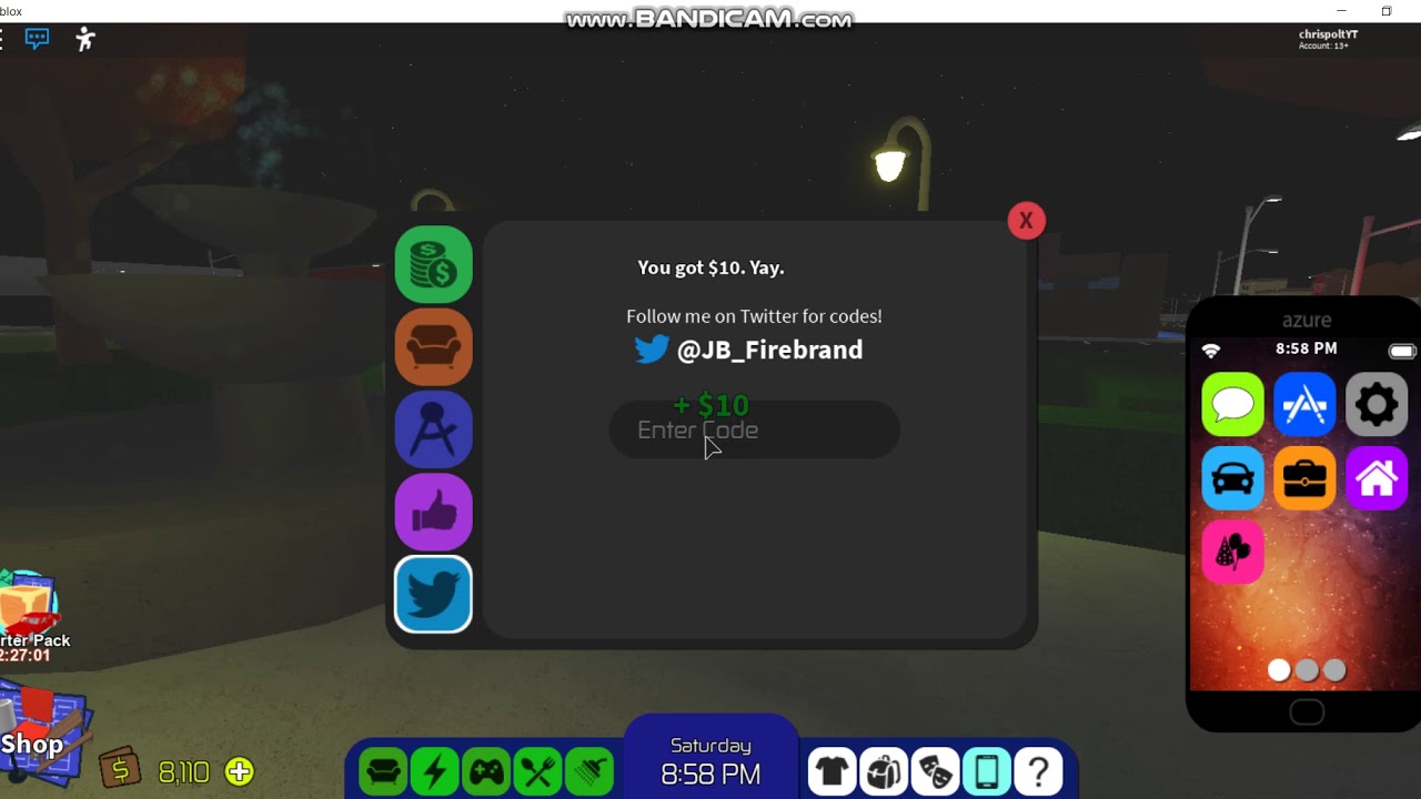 All the 5 codes in rocitizens roblox - YouTube