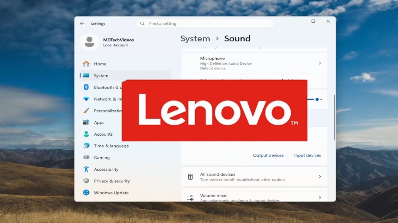 How to See List of All Audio Devices Installed on Lenovo Laptop ...