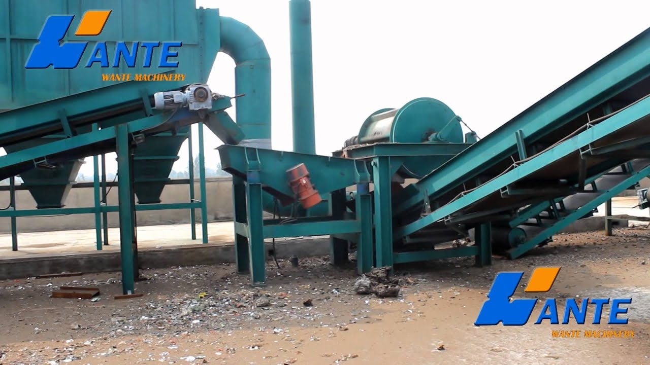 PSX-900 Metal Shredder Plant - YouTube