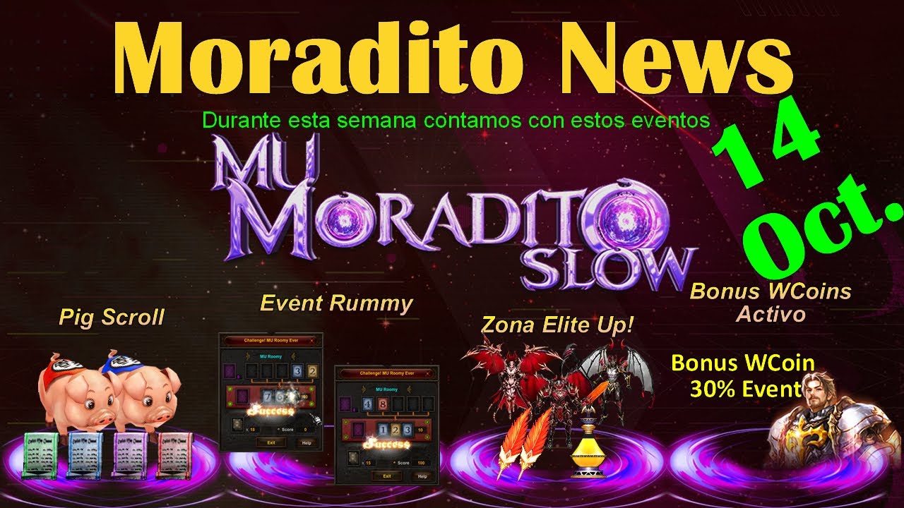 Moradito News - Mu Online Moradito Slow - YouTube