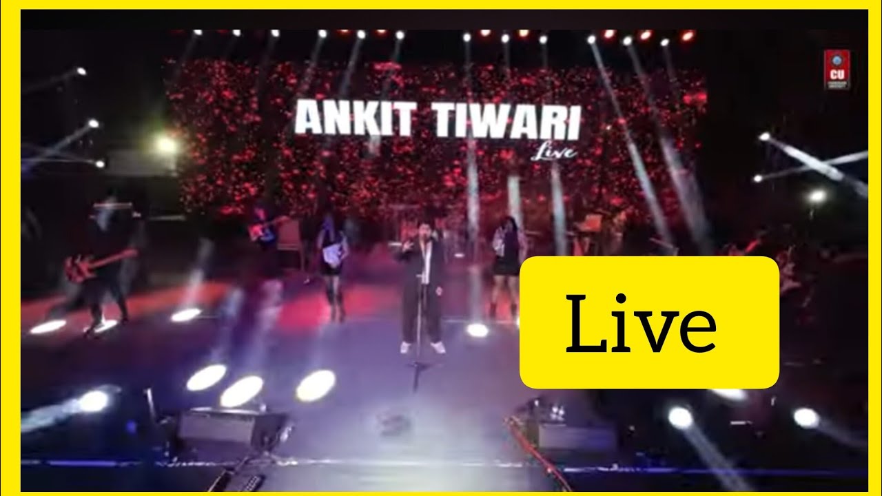 Ankit tiwari live program |live performance | stage performance | kirandul | bailadila | Bastar ...