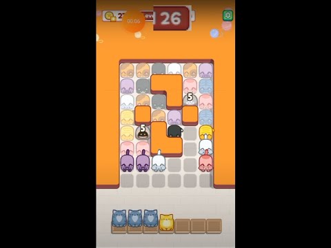 Box Cat Jam Block Match - Level 26 - YouTube