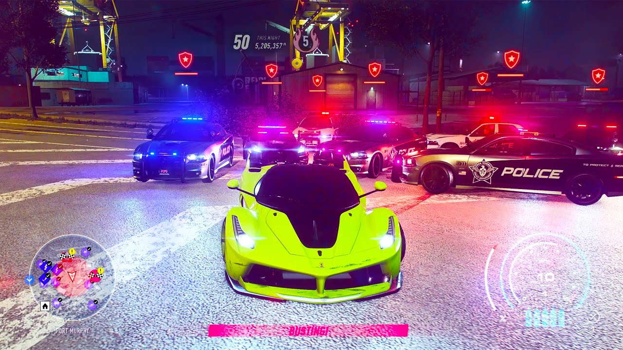HOW I LOST 5 000 000 REP? NFS HEAT FERRARI LAFERRARI COP CHASE | ULTRA ...