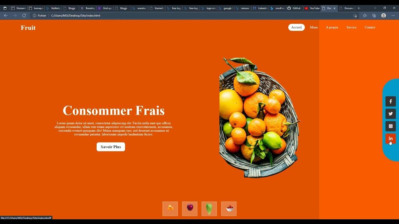 Comment Créer Un Site Web - JAVASCRIPT, HTML ,CSS - YouTube