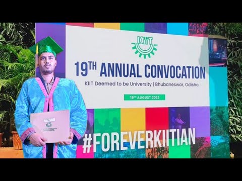 My Convocation Day || 4 years KIIT Journey 🔥Graduated 🔥 - YouTube