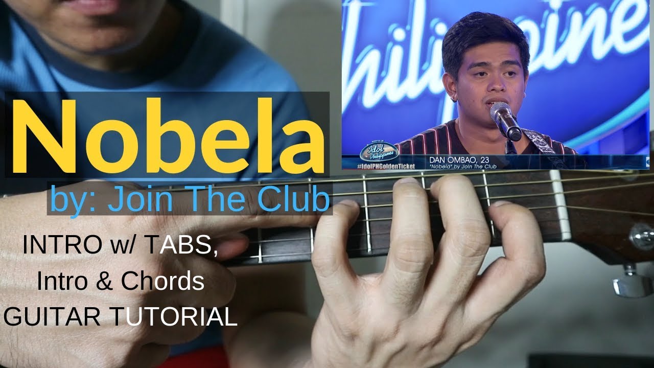 Nobela Guitar Tutorial - Join The Club - YouTube