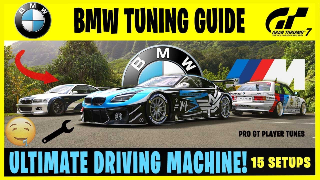 Gran Turismo 7 - BMW Setup Guide & Review! - M6 GT3 / M3 GT / ALL Road ...