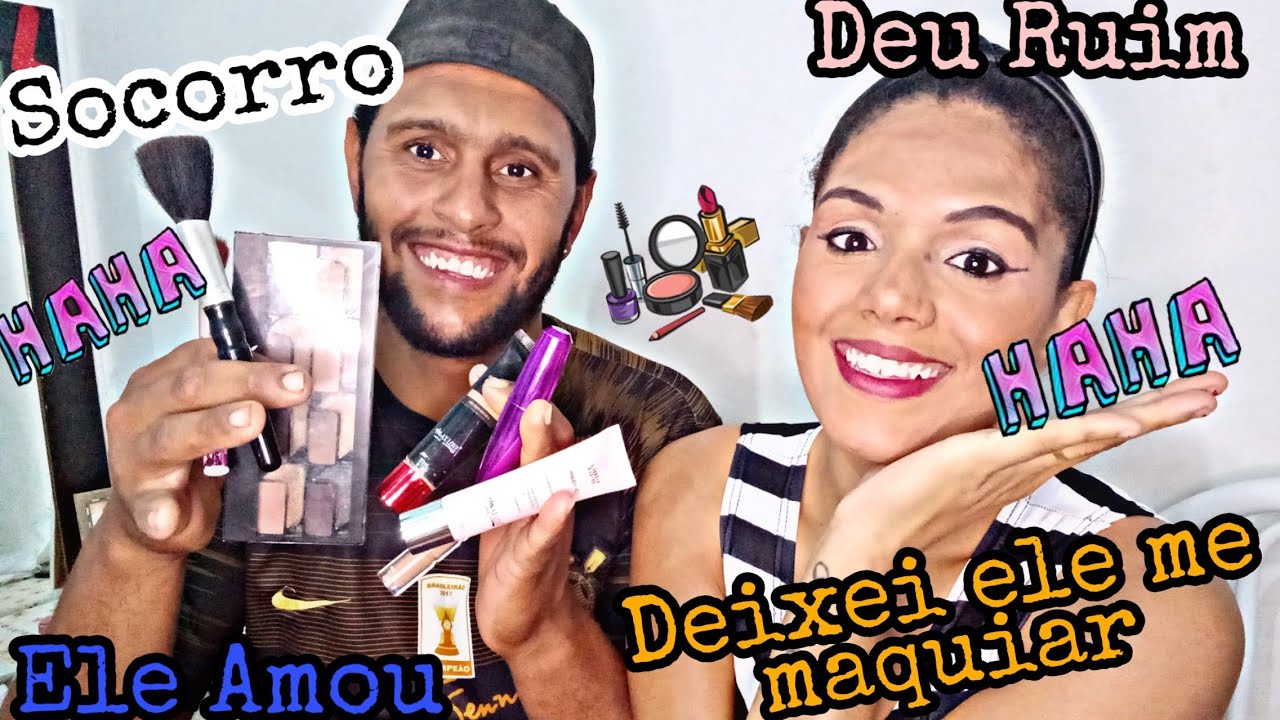 Deixei Meu Marido Me Maquiar Youtube