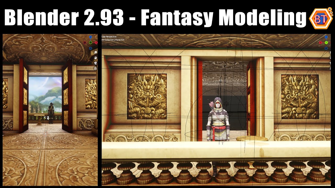 Blender 2.93 - Fantasy Modeling | Coming Soon - YouTube