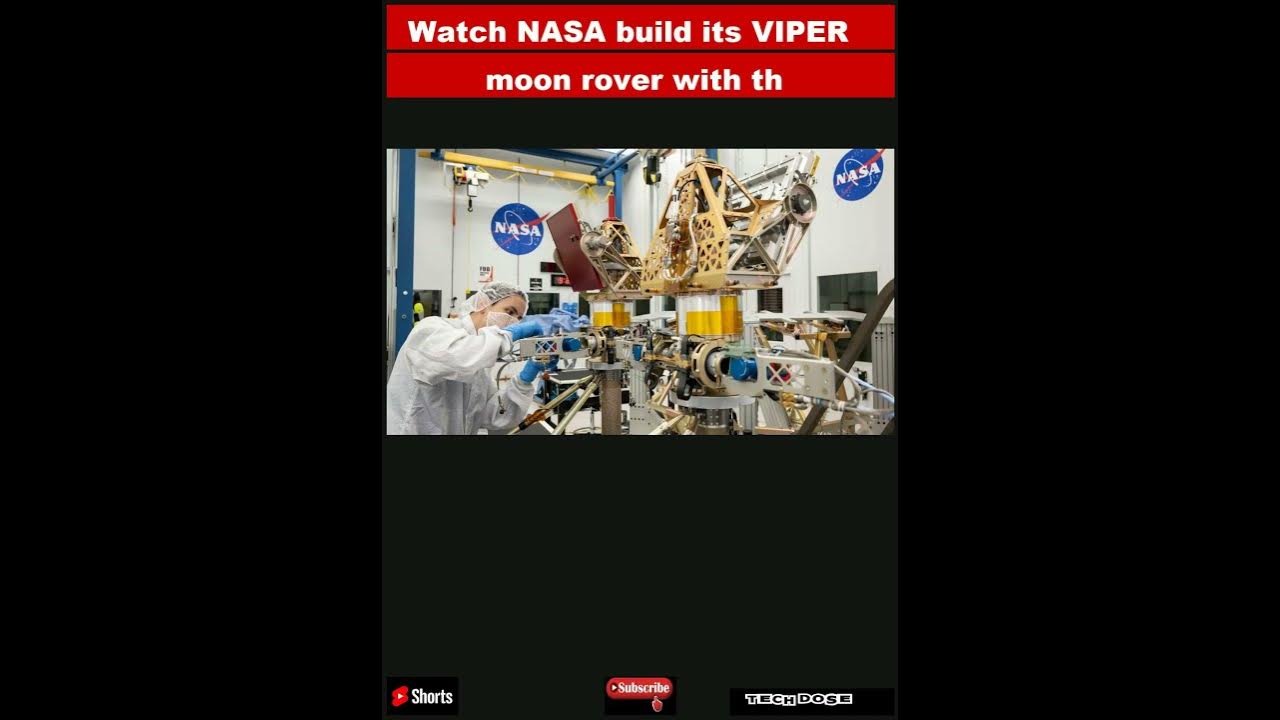 Watch NASA build its VIPER moon rover with these free online watch parties|Shorts - YouTube