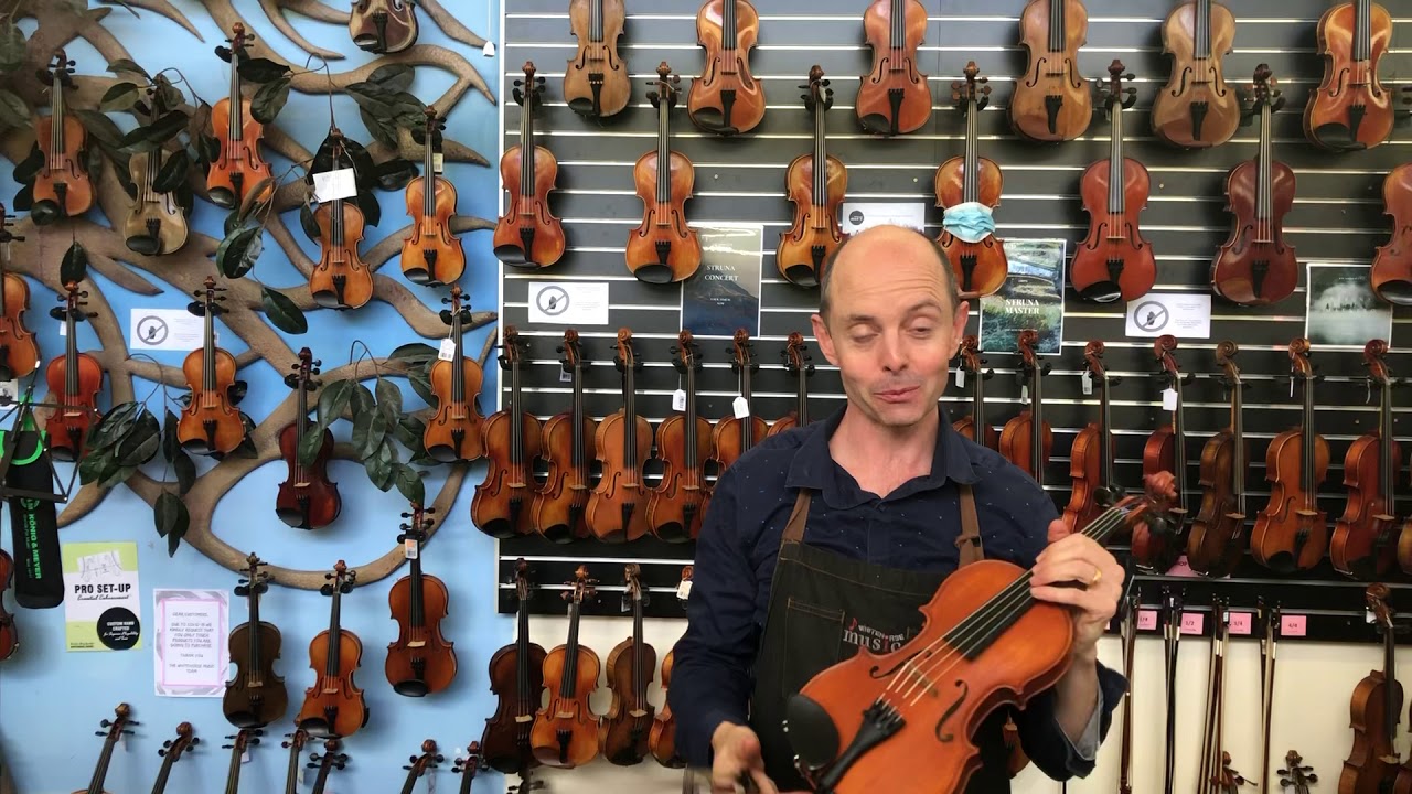 12 inch Viola comparison for Karen Struna classroom vs Gliga II - YouTube
