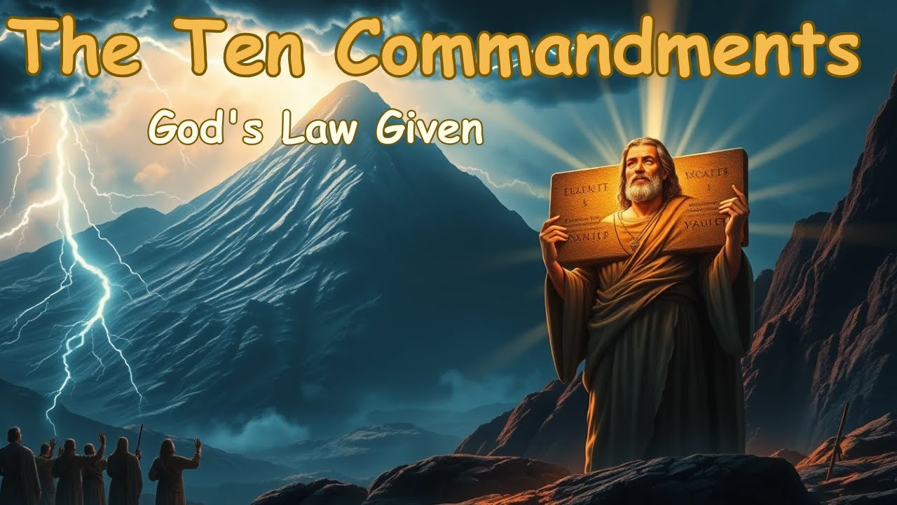 "The Ten Commandments: God's Law Given | A Divine Revelation of Holy ...