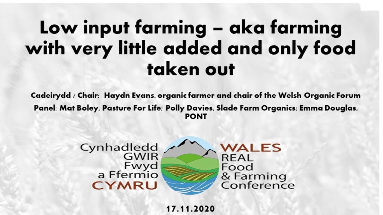 Low input farming – aka farming with very little added & only food ...