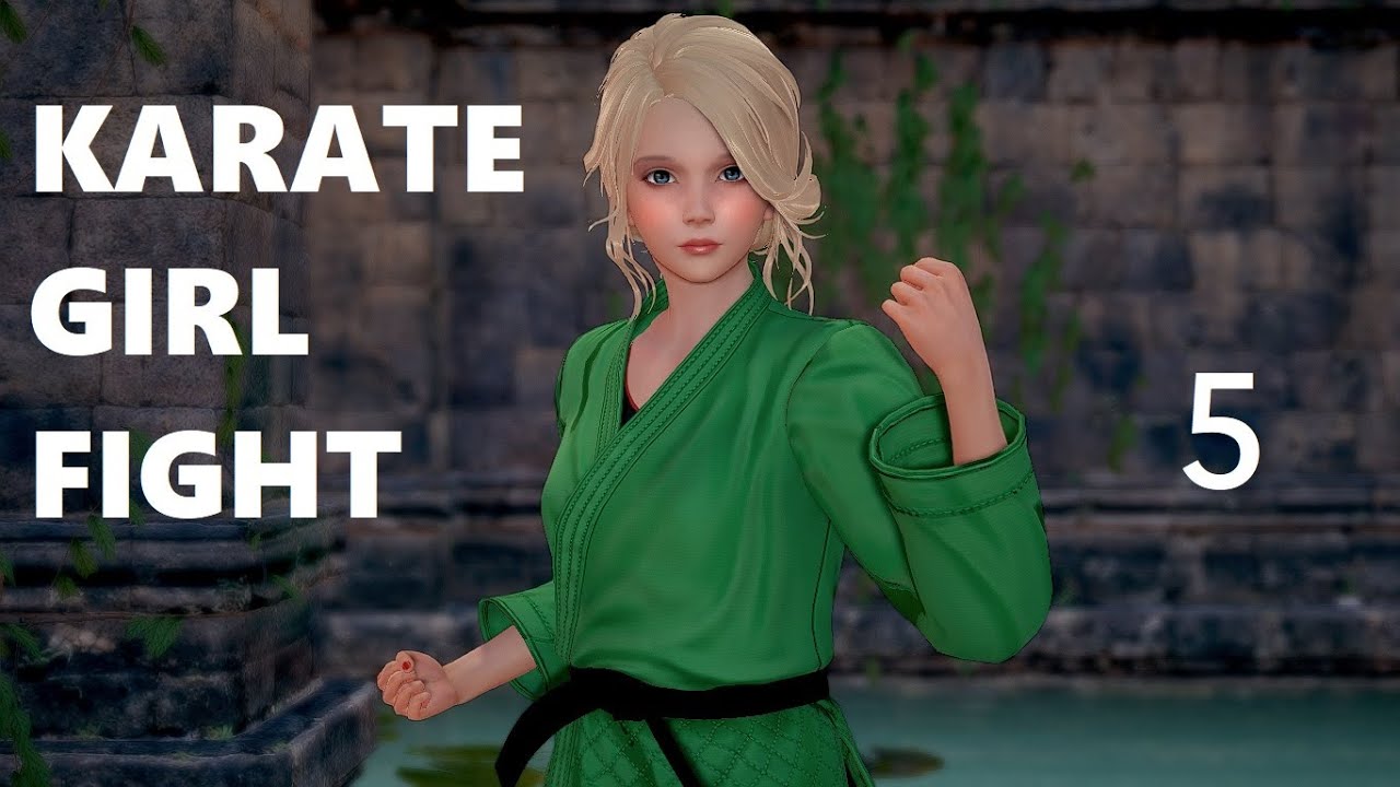[MMD] Karate Girl Fight 5. - YouTube
