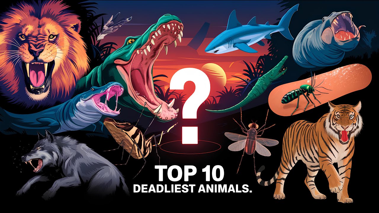 Top 10 Animals That Kill the Most People – Some May Surprise You! - YouTube