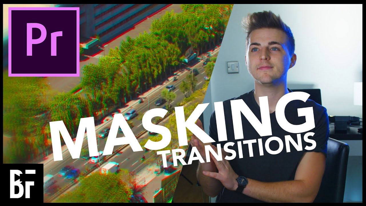 Create Simple Transitions with Masking in Premiere - YouTube