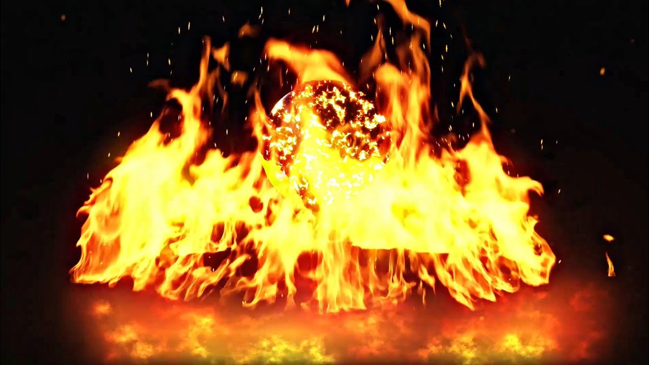 Fire Animation 3D Gaming Intro || How To Make Fire 🔥 Animation 3D Intro ...