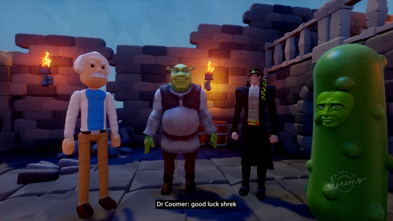 DREAMS PS4 - SHREK QUEST FOR ONIONS!! - YouTube
