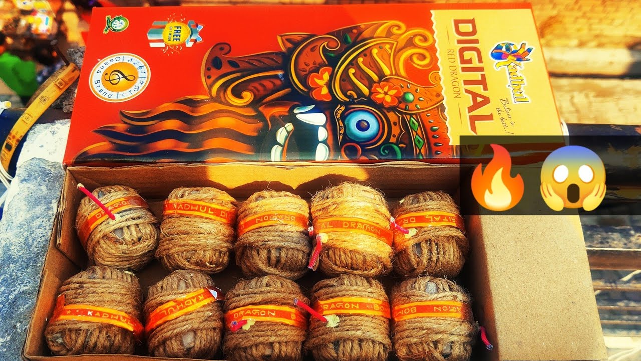 DIGITAL RED DRAGON RAVAN BOMB - KATHUL FIREWORKS | BEST SUTLI BOMB FOR ...
