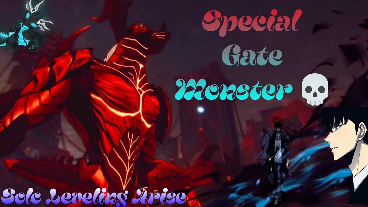Solo Leveling Arise | Special gate Monster 💀 - YouTube
