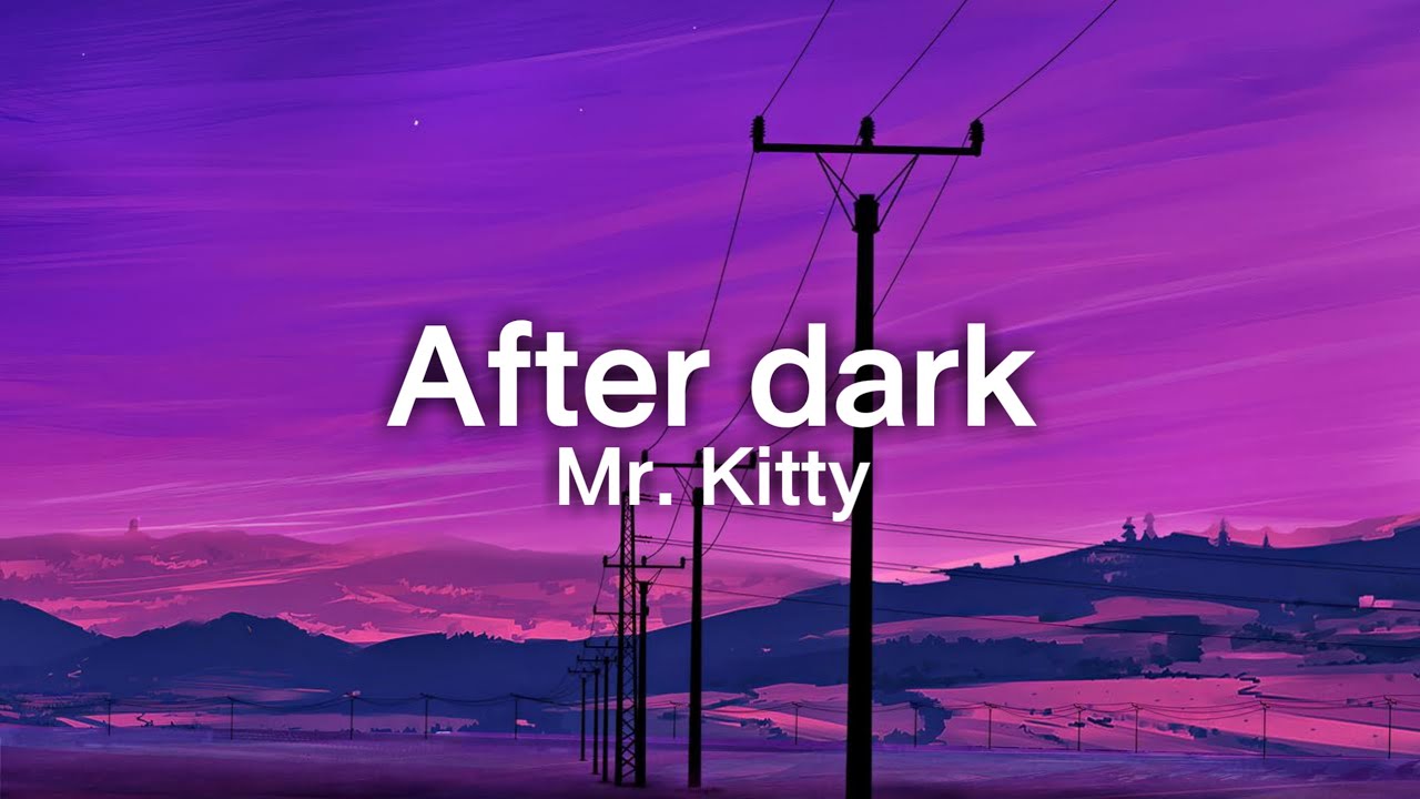 After Dark - Mr. Kitty | Lyrics - YouTube