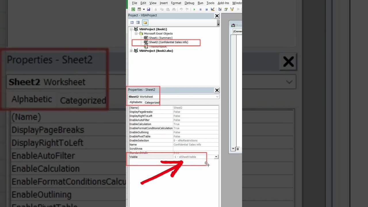 Super Hide Sheet In Excel shorts shortsfeed youtubeshorts Super Hide Sheet In Excel shorts shortsfeed youtubeshorts