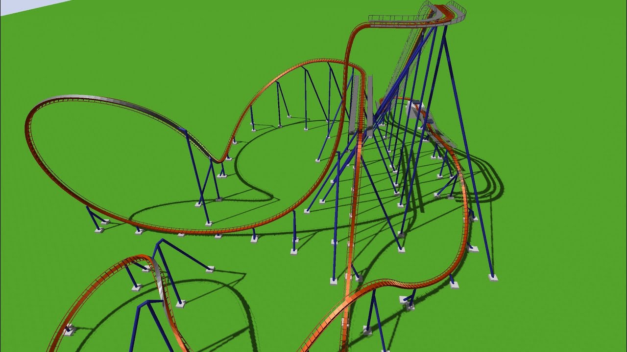 ValRavn From Cedar Point. (Ultimate Coaster 2)Colors for the train ...