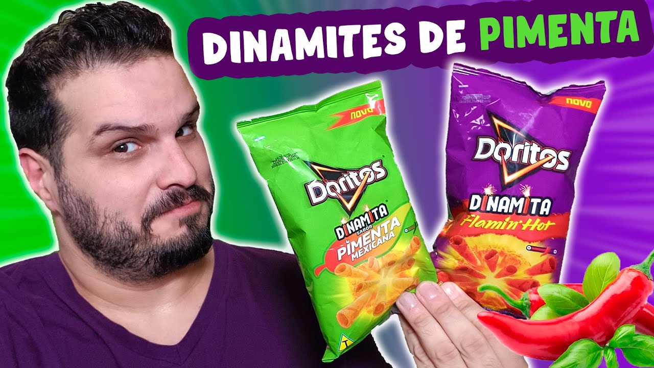 Chegaram Os Novos Sabores Do Doritos Dinamita Pimenta Mexicana E