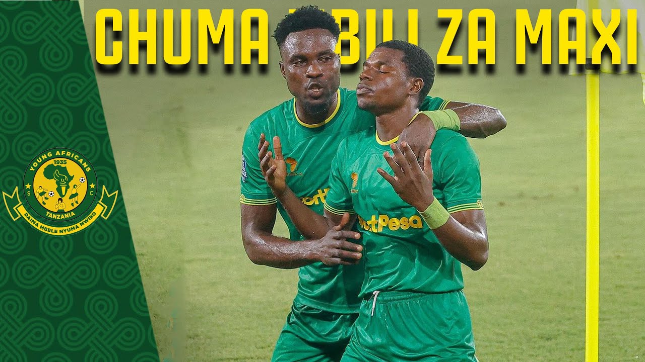 MAGOLI YOTE YA MAX NZENGELI : YANGA 2 - 0 SINGIDA FG| - YouTube