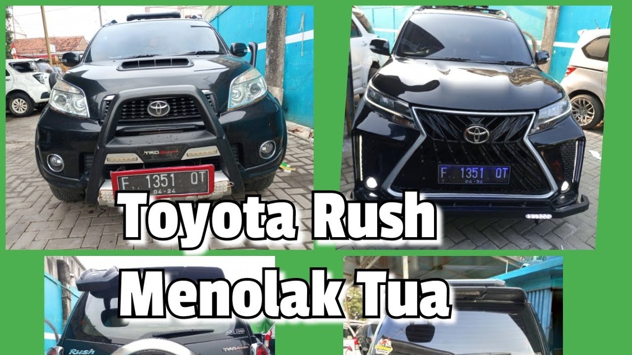 Rush Memakai Bemper Lexus - YouTube