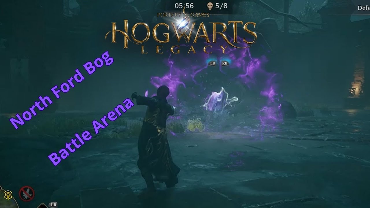 Hogwarts Legacy: North Ford Bog Battle Arena - YouTube