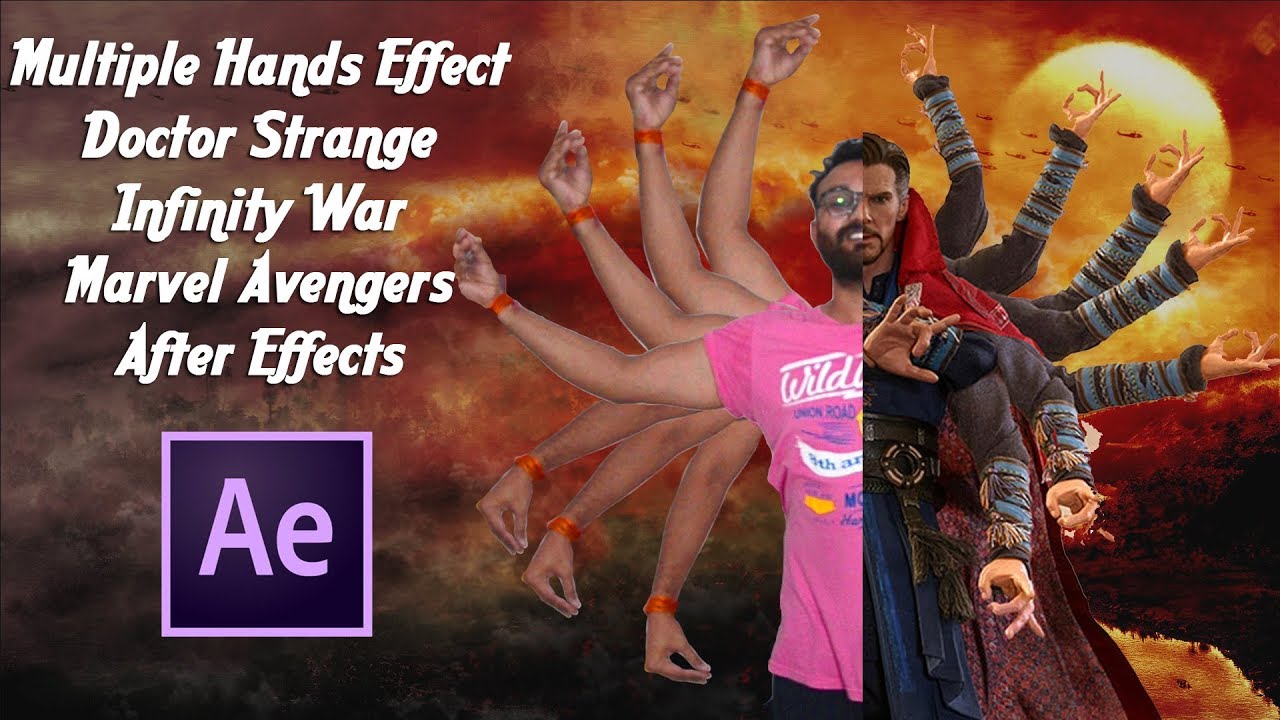 Multiple Hands Effect Doctor Strange Infinity War Marvel Avengers Test ...