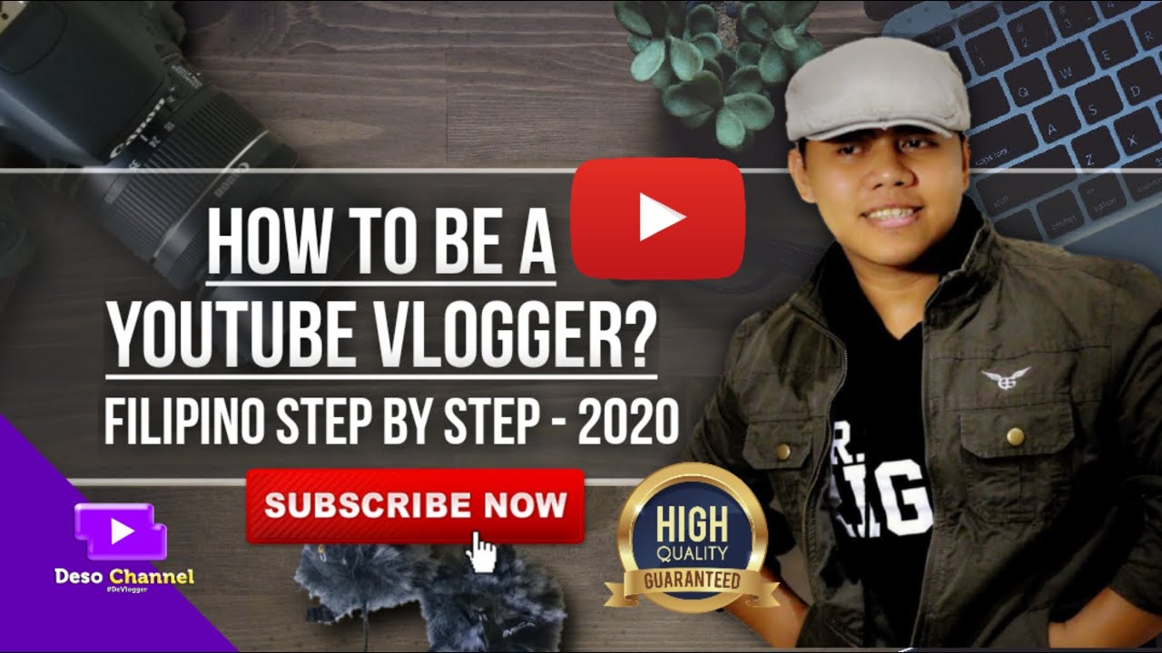 PAANO MAGING YOUTUBE VLOGGER - Alamin ang 4 EASY STEPS para kumita sa ...