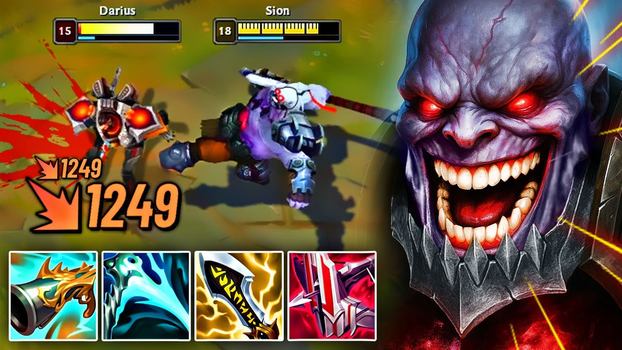 I Built a BROKEN CRIT SION and DELETED Full HP Bars - YouTube