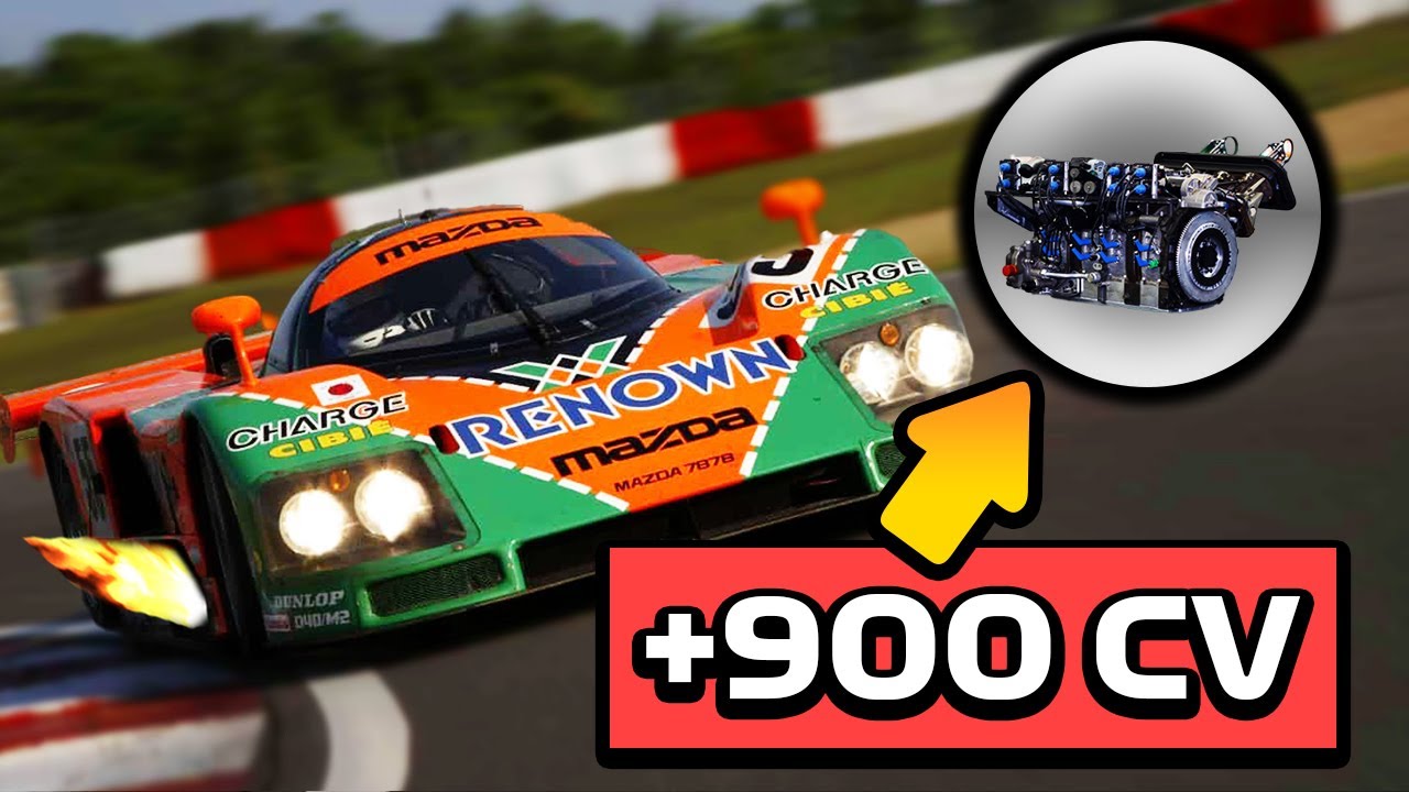 MAZDA 787B: El Coche con el MEJOR SONIDO 💥 ¿Cómo FUNCIONA su MOTOR ROTATIVO? (+900cv) | 24h Le ...