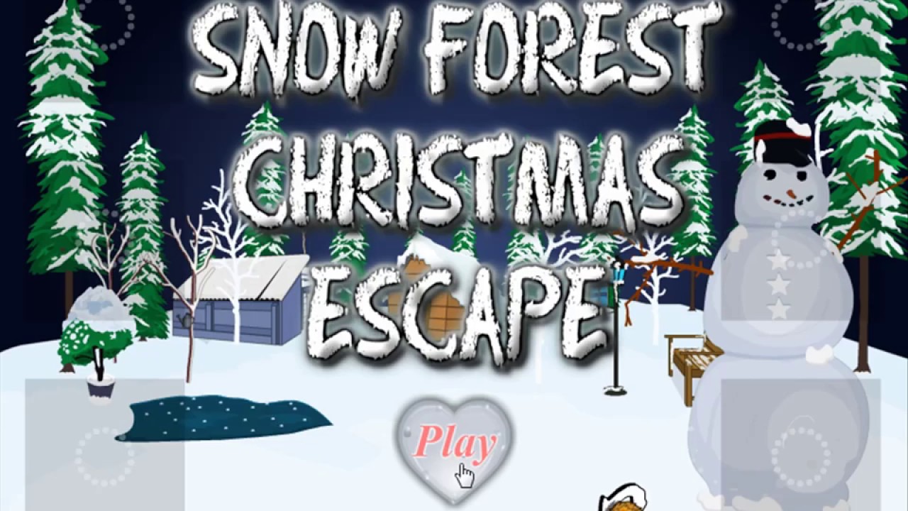 Snow Forest Christmas Escape video walkthrough - YouTube