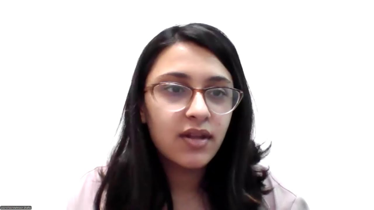 Mahnoor Shafiq on "Reservoir Computing" - YouTube