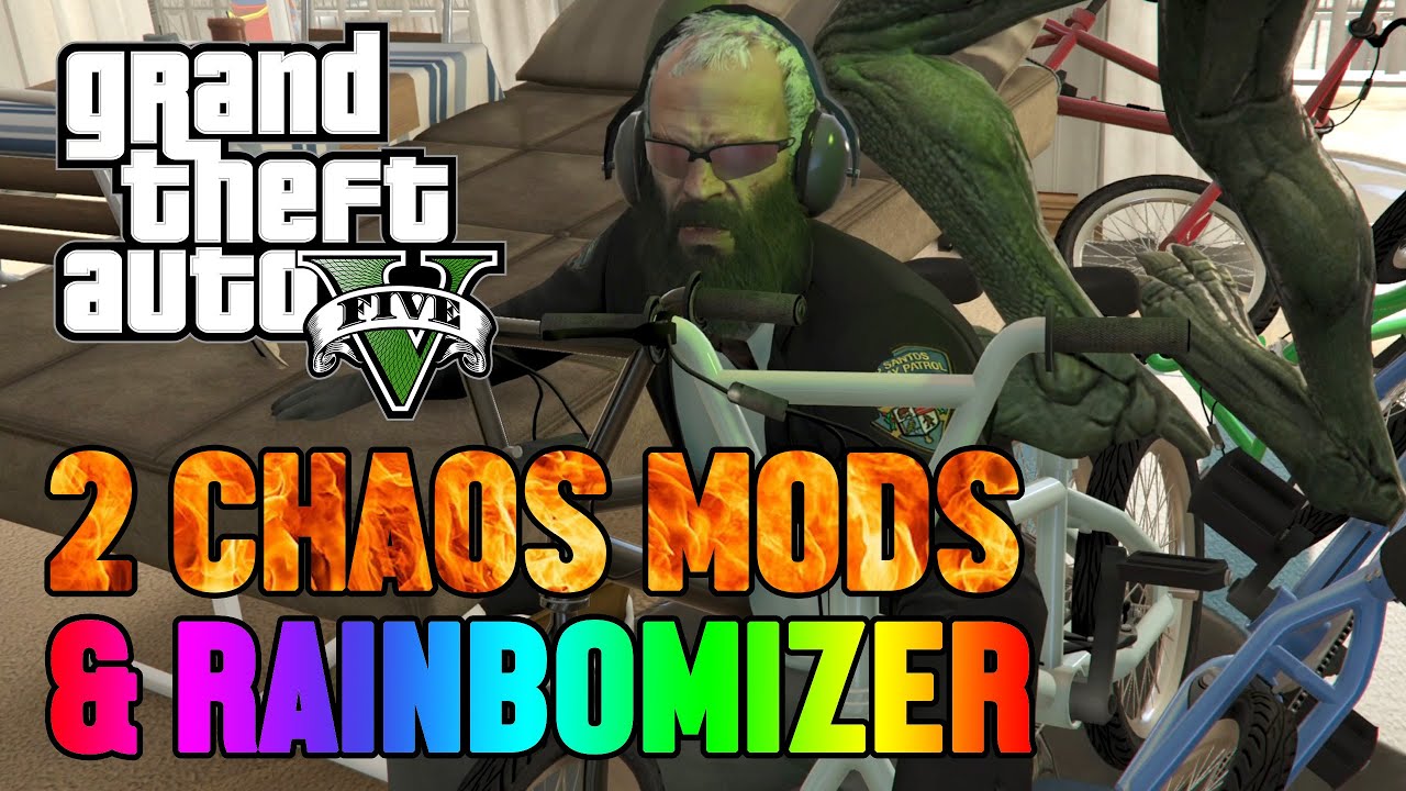 GTA V - 2 Chaos Mods & Rainbomizer Commentary - Full Game Speedrun ...