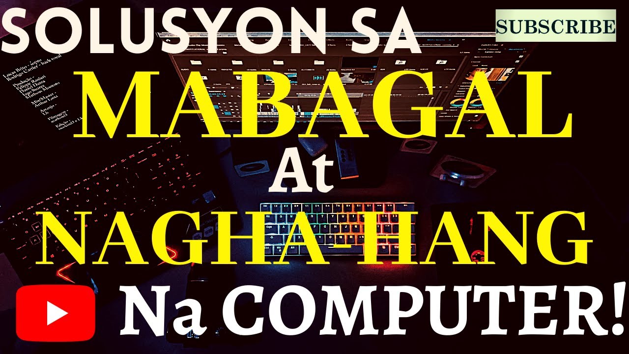 Paraan Paano Pabilisin Ang Mabagal at Nagha-hang na Computer Window 7/ ...