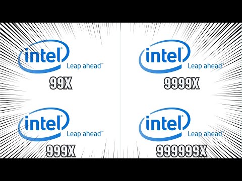 Intel Leap Ahead Intro Logo Getting 999999X Speed
