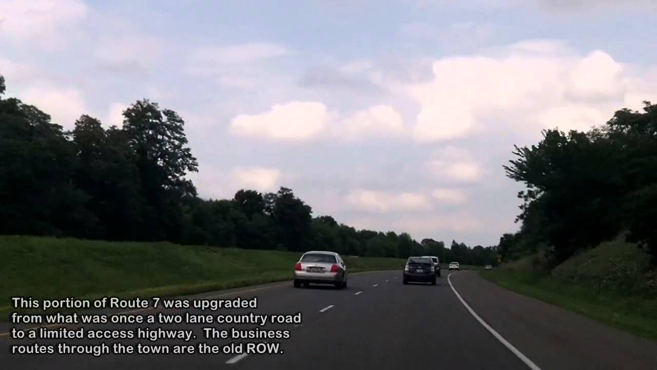 State Route 7 in Virginia - from Snickers Gap to Leesburg - YouTube