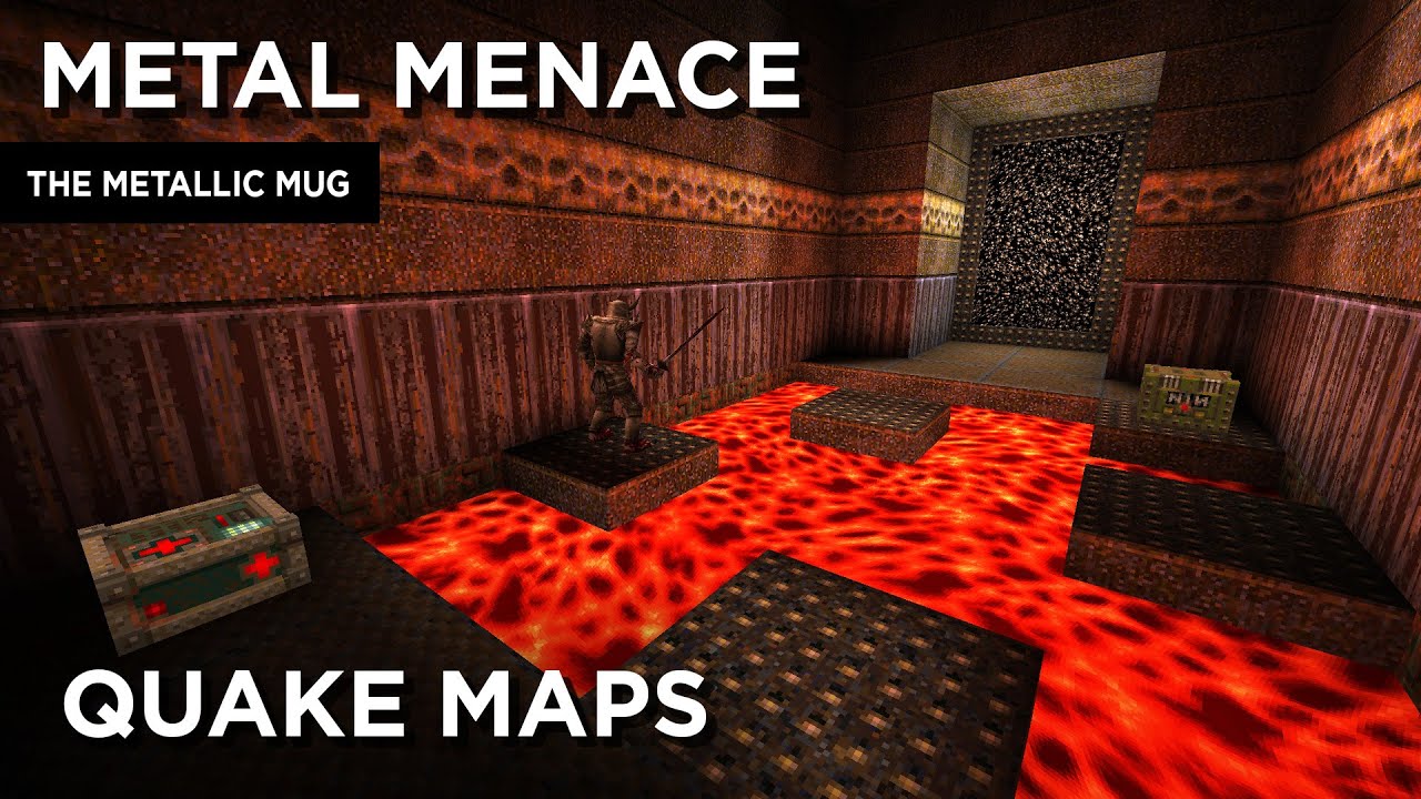 Quake Maps - Metal Menace - YouTube