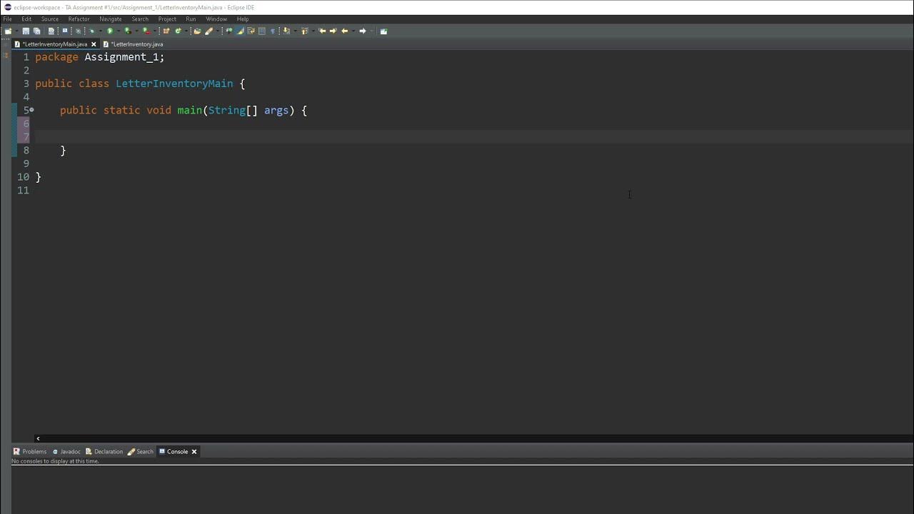 CSC 20 Assignment Overview - YouTube