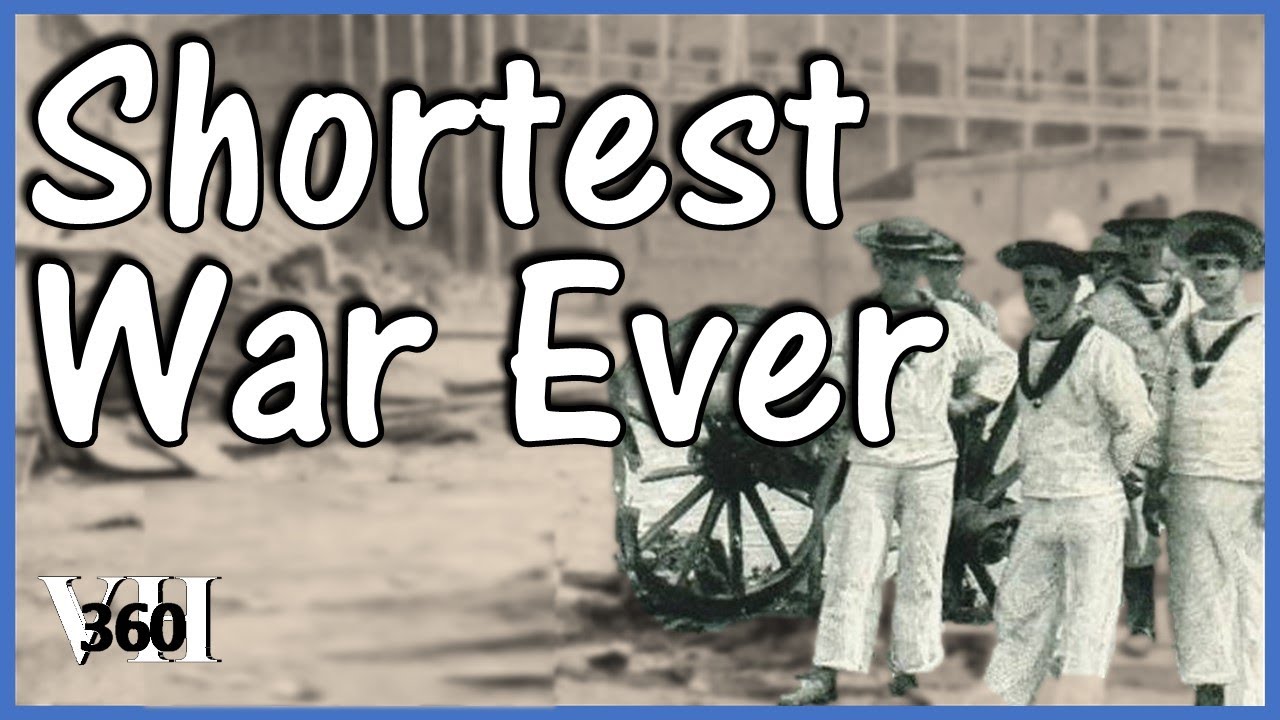 The Shortest War in History! - YouTube
