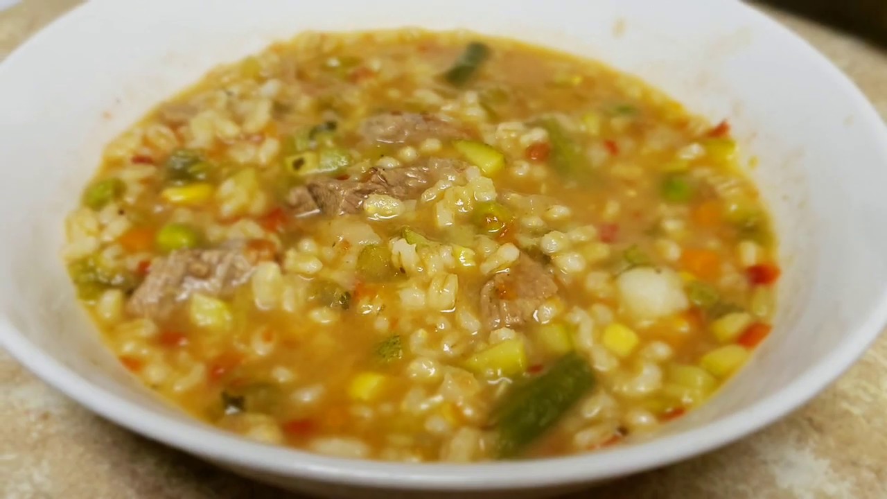 Sopa de Trigo ∆ Cocina Peruana YouTube