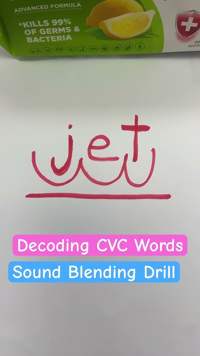 Decoding CVC Words Sound Blending Drill 8/31/2023 - YouTube