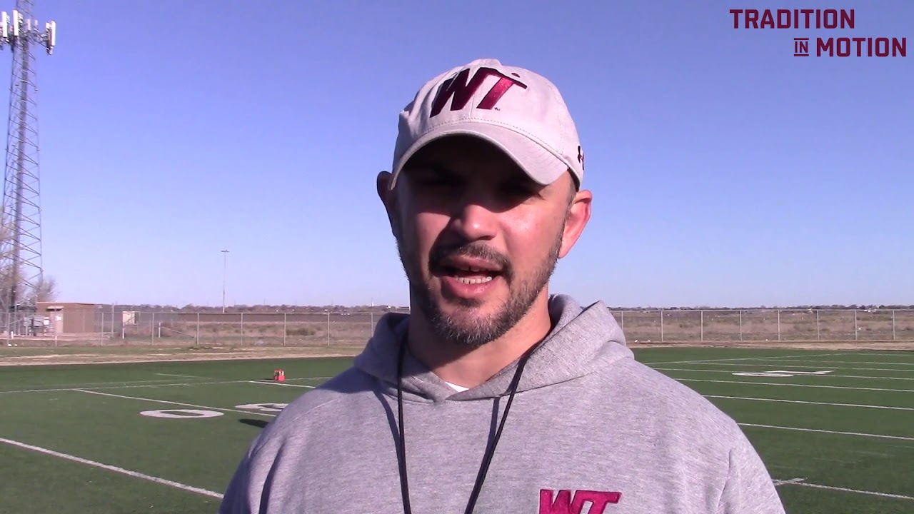WT Spring 2019 Football: DC Joe Morris Interview (4-4-19) - YouTube