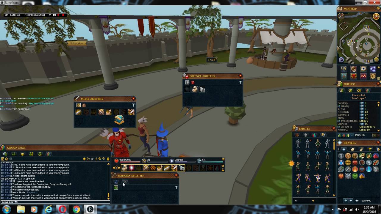 runescape 3 eoc interface - YouTube