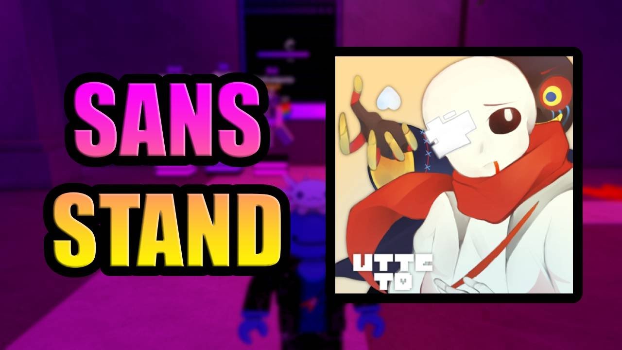 EVOLVING MY NORMAL SANS INTO SANS STAND IN UNDERTALE TIMELINE ...